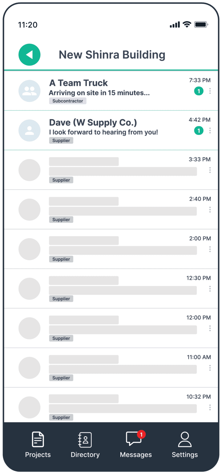 General Contractor Mobile App - PlanHub