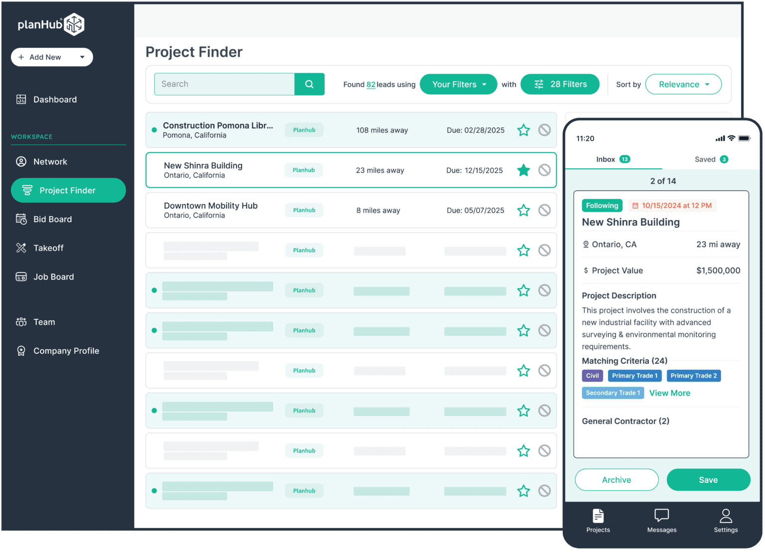 Subcontractor Bidding Site & Software | PlanHub
