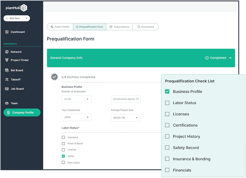 For General Contractors - PlanHub